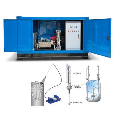 China 1400bar Electric Motor Hydro Blaster with 40LPM Flow for Industrial Water Jet Cleaning for sale