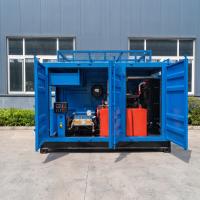 China 2800 bar 345 kW Diesel Water Blaster with 45 L/min Flow for Ship Hull Rust Removal for sale