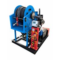 China 150 bar 130 L/min Diesel Trailer Jet Sewer Cleaning Machine for 800 mm Pipe Cleaning for sale