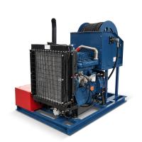 China 150 bar 130 L/min Diesel Jet Sewer Cleaning Machine for 800 mm Drain Jetting for sale