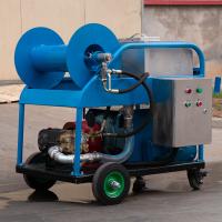 China 200 bar 50 L/min 15 kW Electric Jet Sewer Cleaning Machine Drain Pipe Jetting Equipment for sale