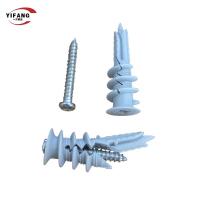 China 13x40mm Plastic Drywall Anchor With 15*33 Mm Capacity for sale