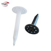China 62mm Wall Plug Insulation Fastener with 60mm Disc - HDPE Plastic Construction Anchors for Supporting Pins for sale