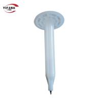 China HDPE Flat Roof Insulation Fasteners with 60mm Disc - 30-250mm Length Options for Thermal Plasterboard Installation for sale