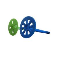 China 37mm Plastic Insulation Anchors with 8mm Drill Diameter and 300°C Temperature Rating for Wall Insulation Fixing for sale