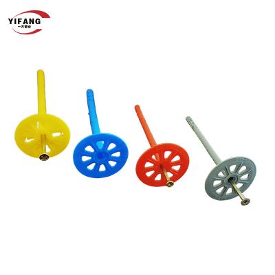 China Heat Preservation Plastic Insulation Anchors For Sand Lime Bricks / Concrete for sale