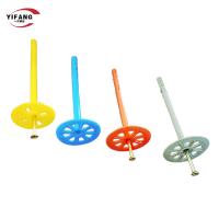 China 1.3mm Wall Thickness 180mm Length Insulation Nails with 55mm Disc Diameter for Construction Thermal Insulation for sale