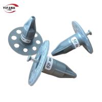 China HDPE Insulation Fasteners 30-250mm with 60mm Disc for Mineral Wool and EPS Board Installation for sale