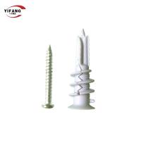 China 19-42mm Plastic Drywall Anchor Fasteners DIN Standard - 10×33mm to 15×33mm Nylon/PE/POM Construction Anchors for sale