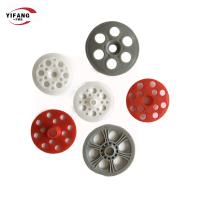 China Orange Plastic Insulation Washers 50mm 60mm for Rigid Insulation Boards - Corrosion Resistant PE PP Material for sale