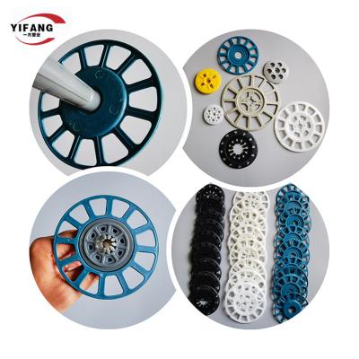 China Heat Resistant Plastic Insulation Washers 80mm 100mm 120mm 150mm Dia PE PP Industrial Gaskets for sale
