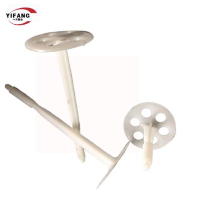 China 200mm Length Insulation Dowel Board Anchors PE/PP Material with 50-60mm Disc Diameter for Wall Insulation Systems for sale