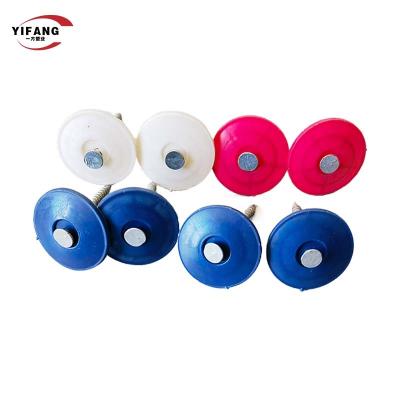China Galvanized Plastic Cap Roofing Nails 3/4