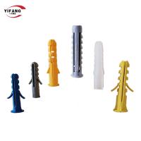 China PE Screw Wall Plug 8*50 Plastic Expansion Anchor for sale