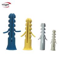 China 6mm 8mm PP Nylon Plastic Expansion Bolt For Hollow And Solid Wall for sale