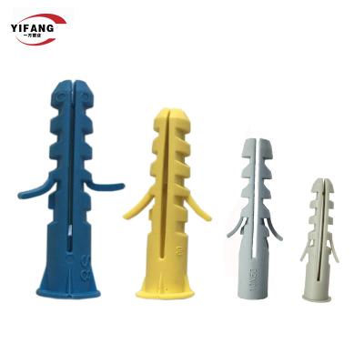 China 6mm 8mm PP Nylon Plastic Expansion Bolt For Hollow And Solid Wall for sale