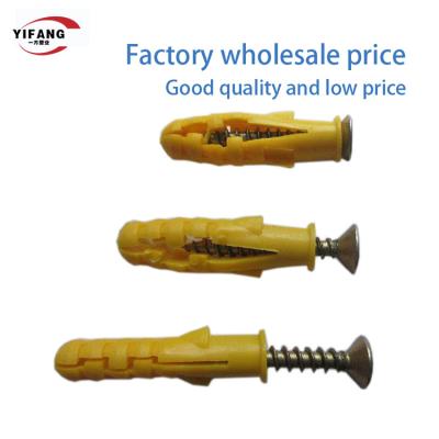 China 6x30mm 8x40mm Expanding Screws Plastic Concrete Fasteners Environmental Protection for sale