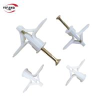 China Lightweight Gypsum Board Wall Anchors - PE/Nylon Hollow Drywall Expansion Bolts with SGS/ROHS/UL Certification for sale