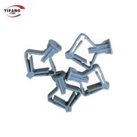China 13x36mm Nylon Plastic Butterfly Wall Anchors with Self-Tapping Screws for Concrete and Brick for sale