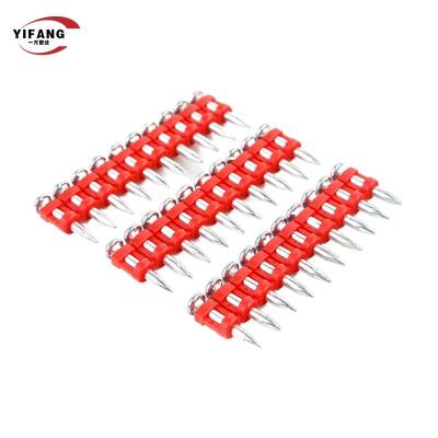 China Continuous Gas Guns Steel Concrete Nails 2.7-3.0mm Diameter 19-38mm Length Cold Galvanized for sale