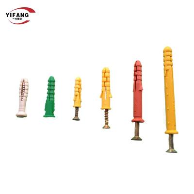 China High Bearing Capacity Plastic Expansion Anchor Wall Inserts - 6-14mm Sizes, 200°C Temperature Rating, ISO Certified for sale