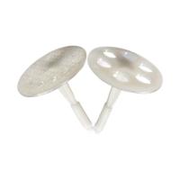 China Plasti-Grip Plastic Masonry Fastener 60mm Head 150mm Length HDPE Insulation Anchor for Concrete Walls for sale