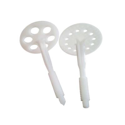 China 60mm White HDPE Plastic Masonry Fastener for Insulation - 80mm to 150mm Lengths with ISO Certification for sale