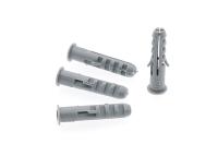 China Axisymmetric Modeling Plastic Wall Anchors Drywall Expansion Anchor 6*30mm for sale