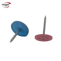 China Nylon Wall Plug Hood 50mm Insulation Nail with 3.6mm Diameter and 200°C Temperature Rating for sale