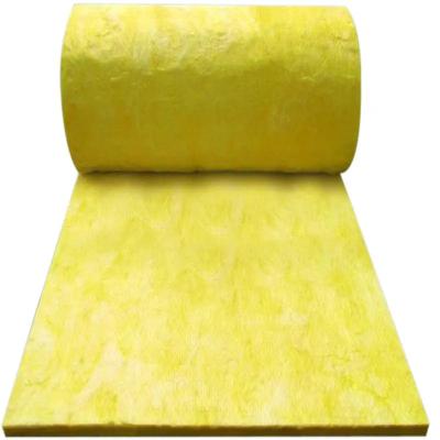 China Glass Wool Insulation Panel 24-120kg/m³ Density, 25-200mm Thickness with Class A1 Fire Rating for Hotels and Buildings for sale