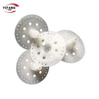 China High Strength Exterior Wall Anchors & Foam Board Fasteners 20-250mm Length with 50mm Disc Anti-Corrosion HDPE for sale