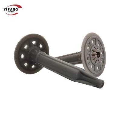 China 60mm Zinc Plating HDPE Insulation Nail With Plastic Frame for sale