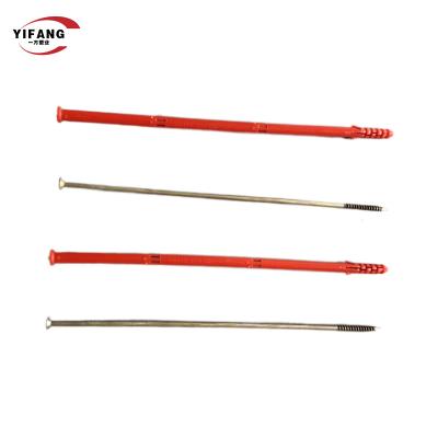 China Weathering Resistance Plastic Hollow Wall Anchors 5-10mm Drill Size with Hammer-In Installation for Drywall for sale