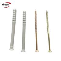 China 6*30mm 10*300mm Plastic Expansion Bolt Fasteners for sale