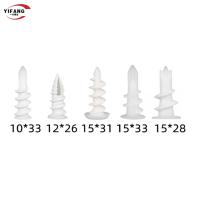 China Iso Certificate Plastic Self Tapping Drywall Anchors With Screws For Home Decoration for sale
