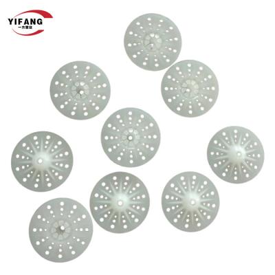 China 50mm Polypropylene Plastic Insulation Fixing Washers - 3.5mm Thick, 500-Pack for EPS/XPS Panels for sale