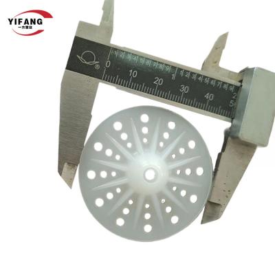 China 50mm EIFS Plastic Washer Fasteners for EPS Foam Attachment - 10mm Length HDPE Mechanical Anchors for sale