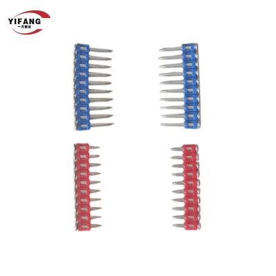 China Plastic Collated GX120 3.0x27 Steel Concrete Nails - Cold Galvanized for Cordless Nailers for sale