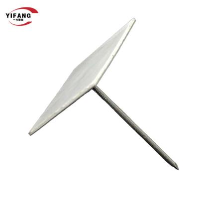 China Stainless Steel 50x50mm Insulation Stick Pins for Glass Wool Fixing - 2.67mm Diameter, 20-300mm Length Options for sale