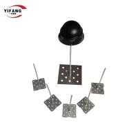 China Perforated Base Insulation Stick Pins with Zinc Finish for Rigid Insulation - 80,000 Daily Capacity for sale