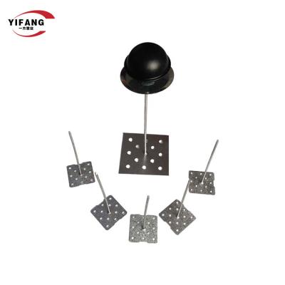 China Perforated Base Insulation Stick Pins with Zinc Finish for Rigid Insulation - 80,000 Daily Capacity for sale