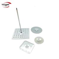 China 20mm-300mm Spindle Type Insulation Stick Pins with 25-50mm Perforated Base - Galvanized & Stainless Steel for sale