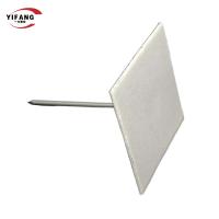 China High Tensile Aluminum Insulation Anchor Pins 20-300mm Length with 24-50mm Base Sizes for Construction for sale