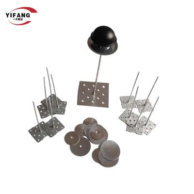 China Durable Insulation Fixing Spikes 24-300mm Length with Self-Stick Adhesive for Thermal Insulation Mounting for sale