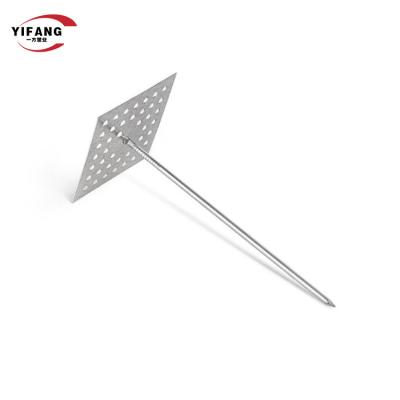 China Durable Metal Self Insulation Stick Pins 20-300mm Length with 1.7-3.0mm Diameter for Duct Insulation for sale