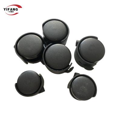China Universal Nylon Rolling Chair Wheels 40mm 50mm Plug-In Design Eco-Friendly Office Furniture Casters for sale