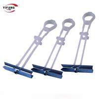 China YiFang STA01 Plastic Wall Anchors with 80lb Capacity - 50pcs/Box Drywall Mounting Fasteners for sale