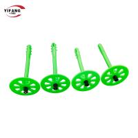 China Plastic External Insulation Fixing Fastener 8×95mm/115mm/142mm with 60mm Disc Diameter for Wall Insulation Systems for sale