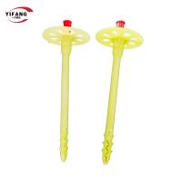 China Plastic Steel Nails Red Cap Nail Insulation Fixing Wall Insulation Nail for sale