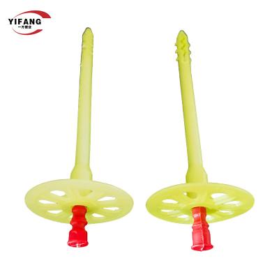 China 8×142mm Plastic Thermal Pins with 60mm Disc Diameter for Wall Insulation Board Fixing for sale